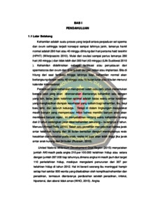 ASUHAN KEBIDANAN KOMPREHENSIF PADA NY. "A" DENGAN KEHAMILAN JARAK TERLALU DEKAT PADA TRIMESTER ...